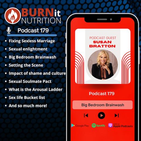 My Sexual Enlightenment Journey On Burn It Nutrition Podcast | Susan ...